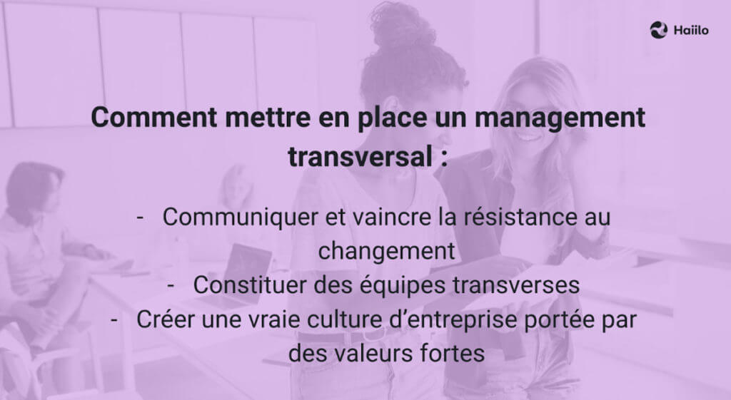Management transversal : quels avantages ? – Haiilo